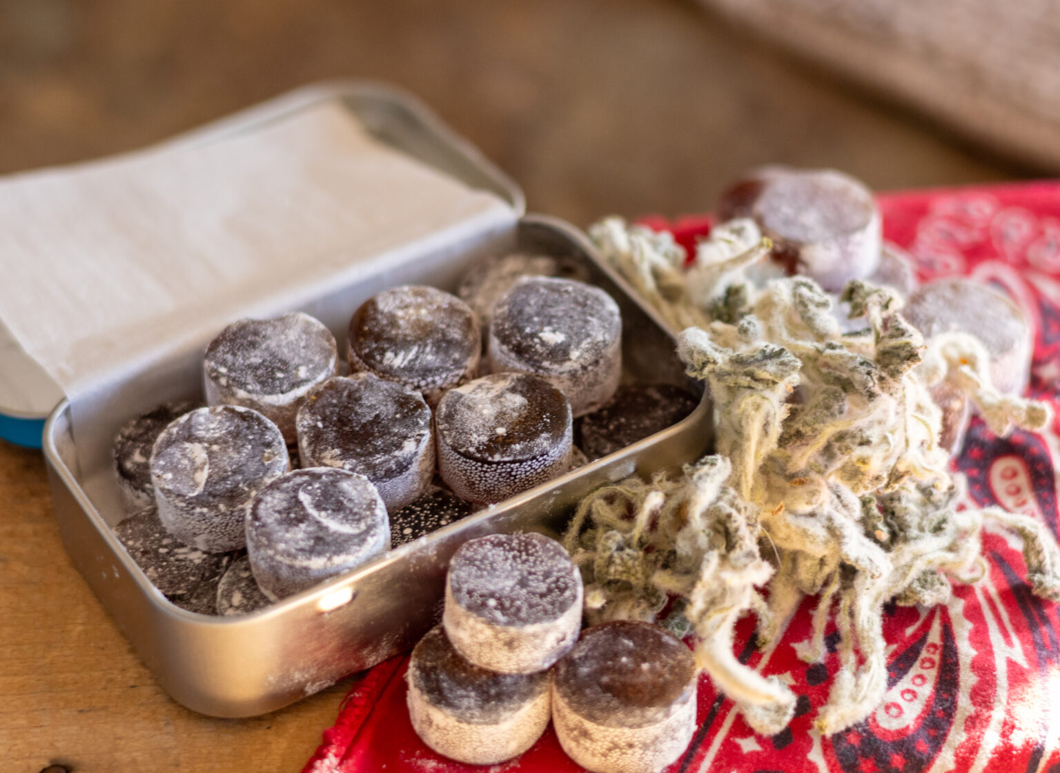How to Make Old Fashioned Horehound Candies - Jennifer Jade Juniper