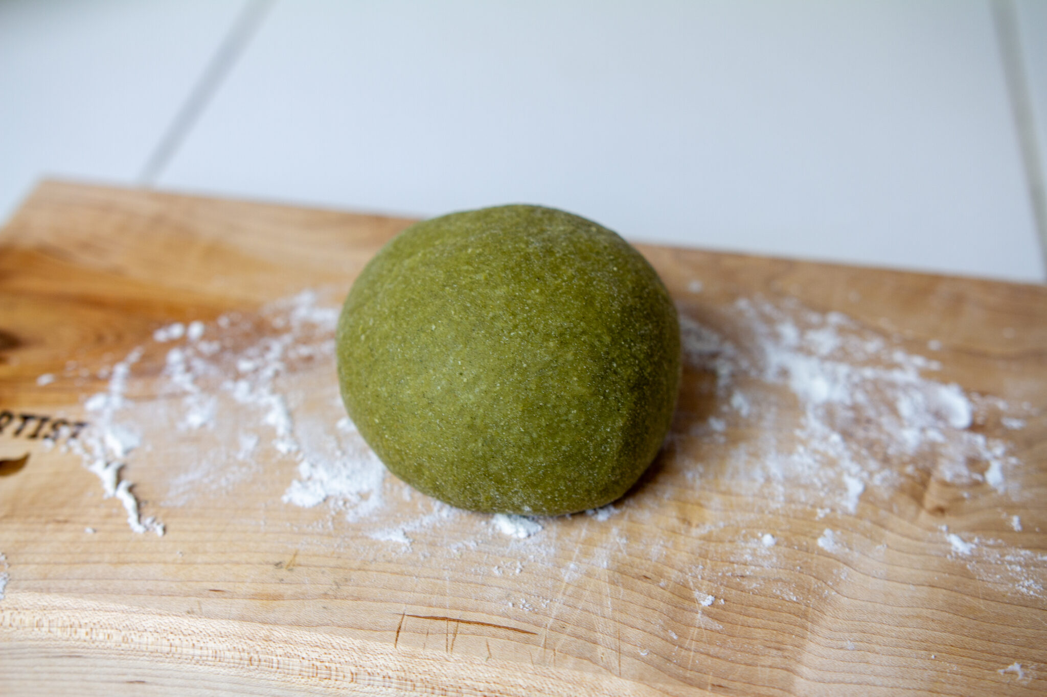 Homemade Pasta Made With Dried Nettle - Jennifer Jade Juniper